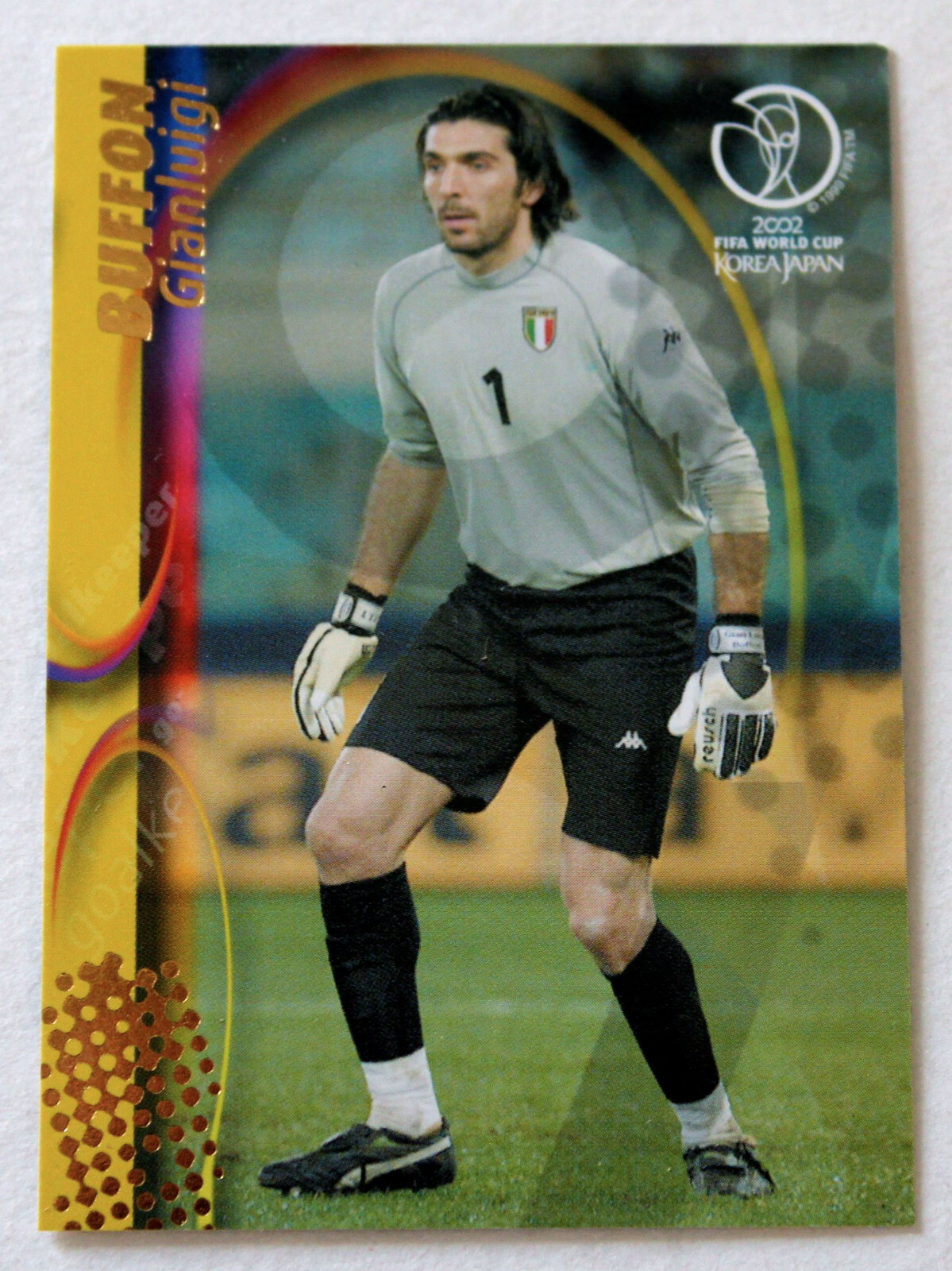 Panini Soccer Trading Card Gianluigi Buffon Italy No. 68 World Cup 2002 ...
