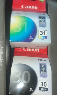Genuine Canon PG-30 CL-31 ink PG 30 CL 31 iP1800 MP210 MX310 MX300 ...