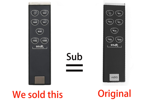 VSB200 Sound Bar Remote Control Compatible for Vizio Sound Bar, Home ...