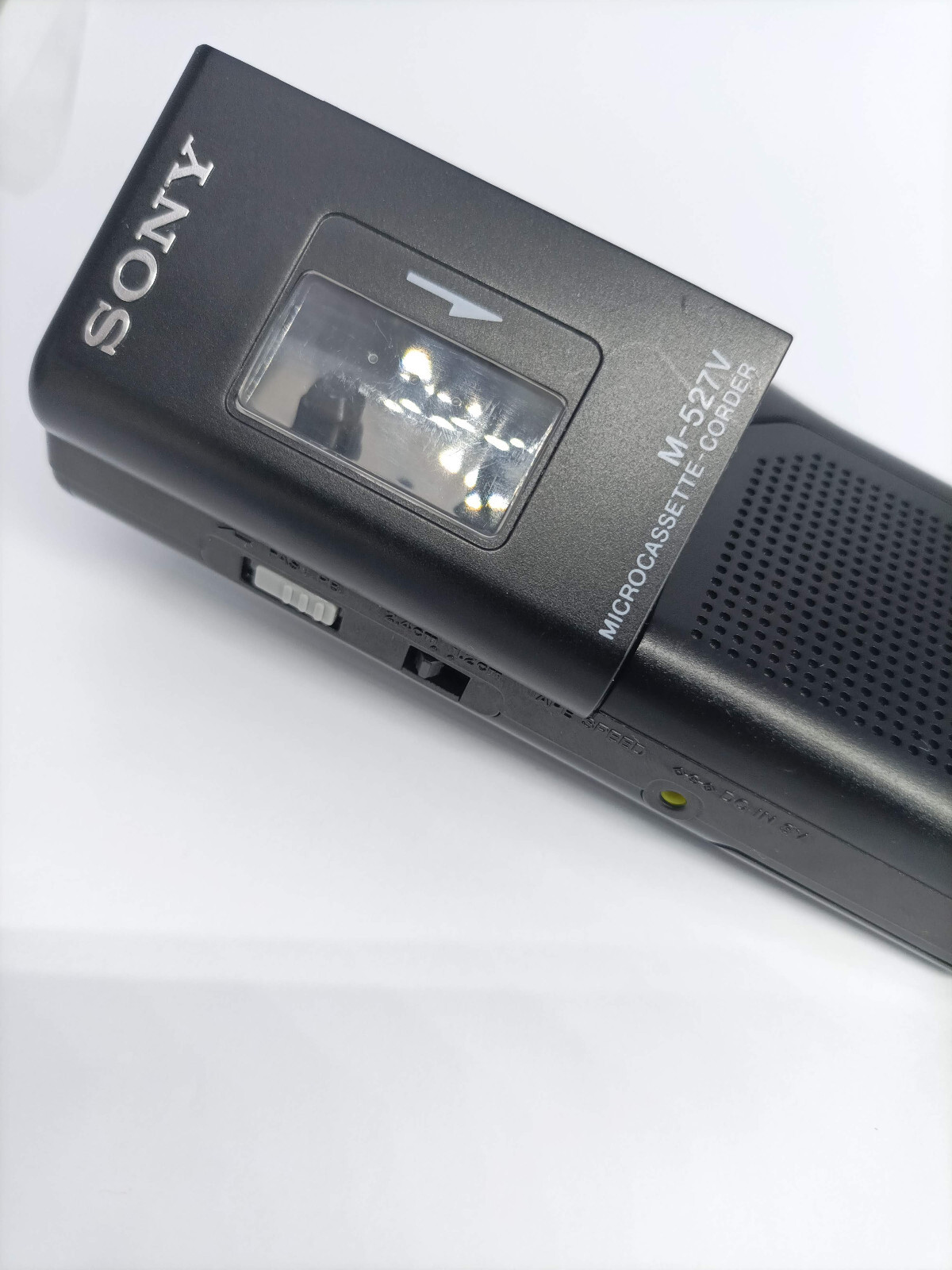 Sony M-527v Microcassette Voice Recorder Handheld Dictaphone Dictation ...
