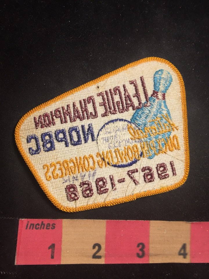 Vtg 1967-1968 NDPBC National DUCKPIN Bowling Congress League Champion ...