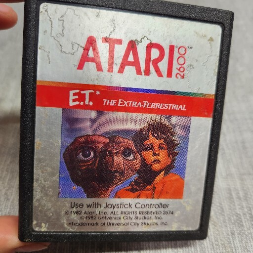 E.T. The Extra-Terrestrial (Atari 2600, 1982) | eBay