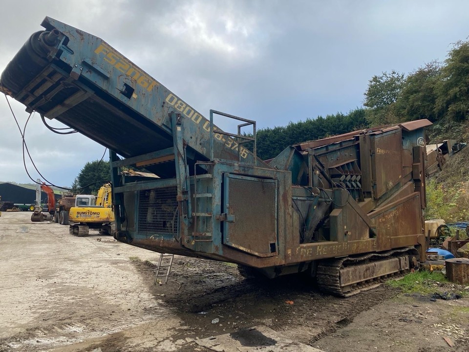 Tracked Soil/stone finger Screener | eBay UK