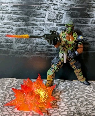 WWE Elite 9 CUSTOM GI BRO Joe Classified Gear Weapons BOOKER T Monday ...