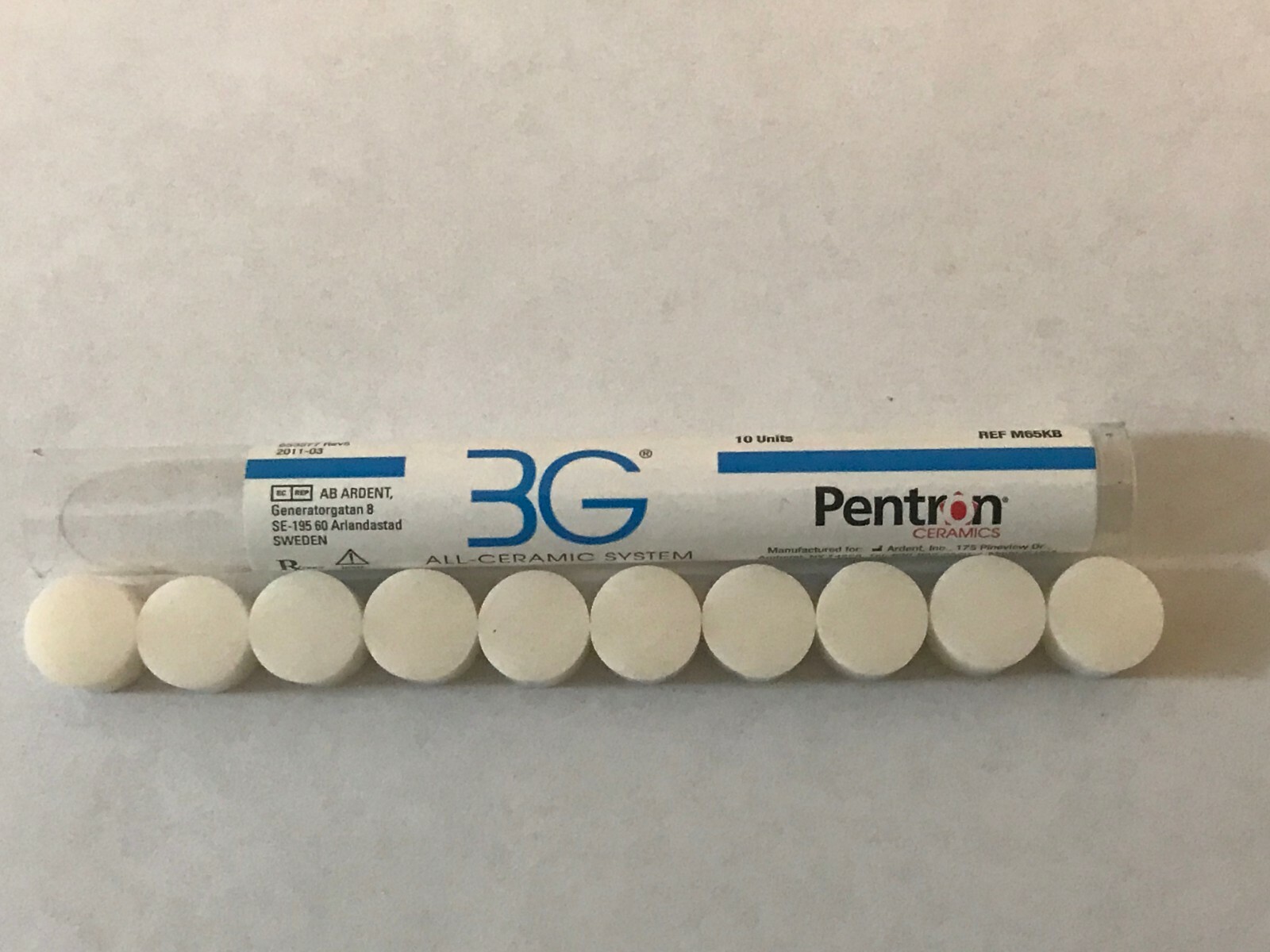 Pentron Ceramics 3G HS Pellets Base Shade Ingots - 10 units per tube | eBay