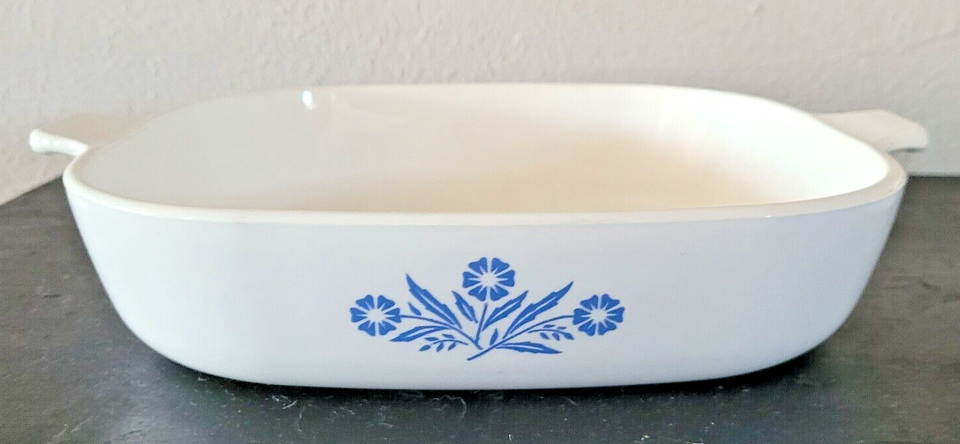 Rare Blue stamp Vintage Corning Ware Cornflower 1 Qt. and 10in ...