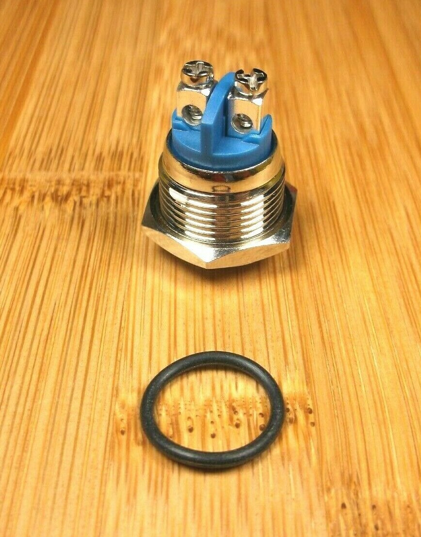 BBT Waterproof Stainless Steel Momentary 12 volt Push Button Switch | eBay