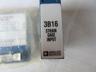 Analog Devices 3B16-CUSTOM Strain Gage Input Module 3B16 NEW!!! | eBay