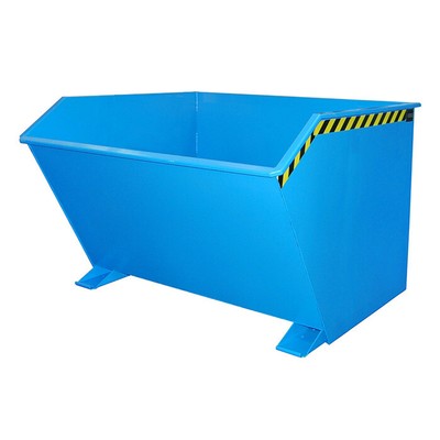 Kippbehälter Container Schütte - GU 1500 für Stapler mit Seilzug - 1,5 ...
