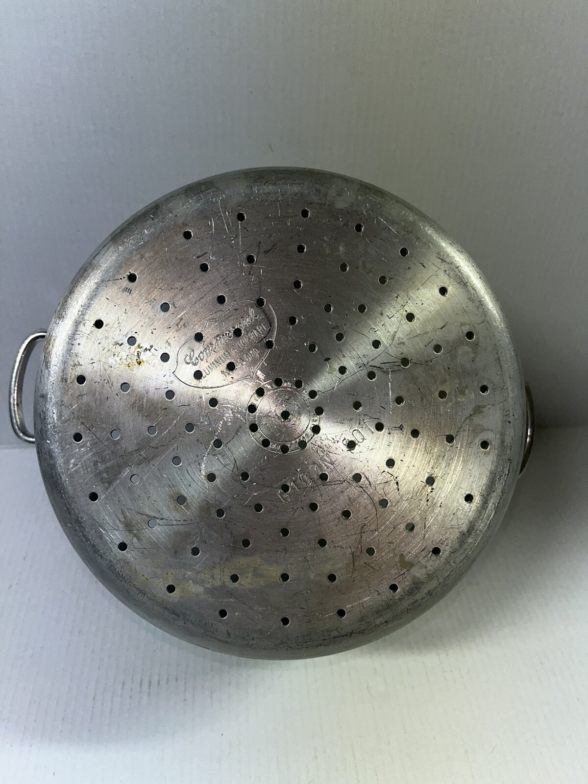 Vintage 3qt Colander Strainer Commercial Aluminum Cookware | eBay