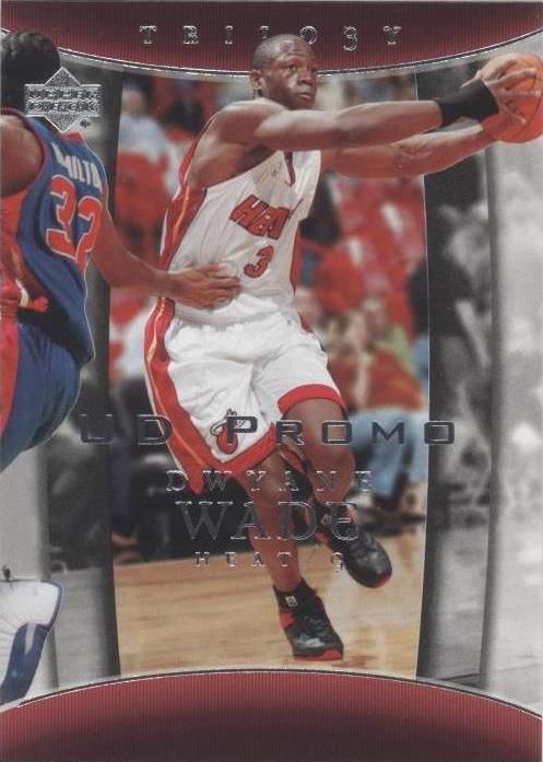 2004-05 Upper Deck Trilogy - Dwyane Wade #51 UD Promo for sale online ...