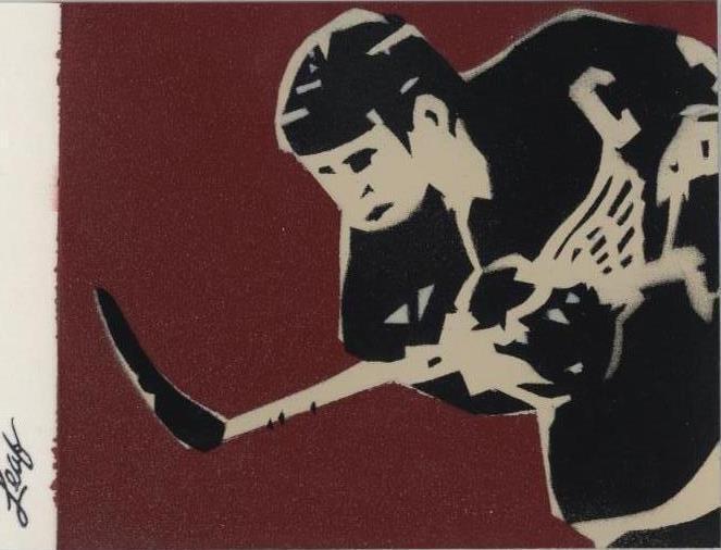 2013-14 Leaf Best of Hockey - Sketch Cards Steve Yzerman /1 (AU) for ...