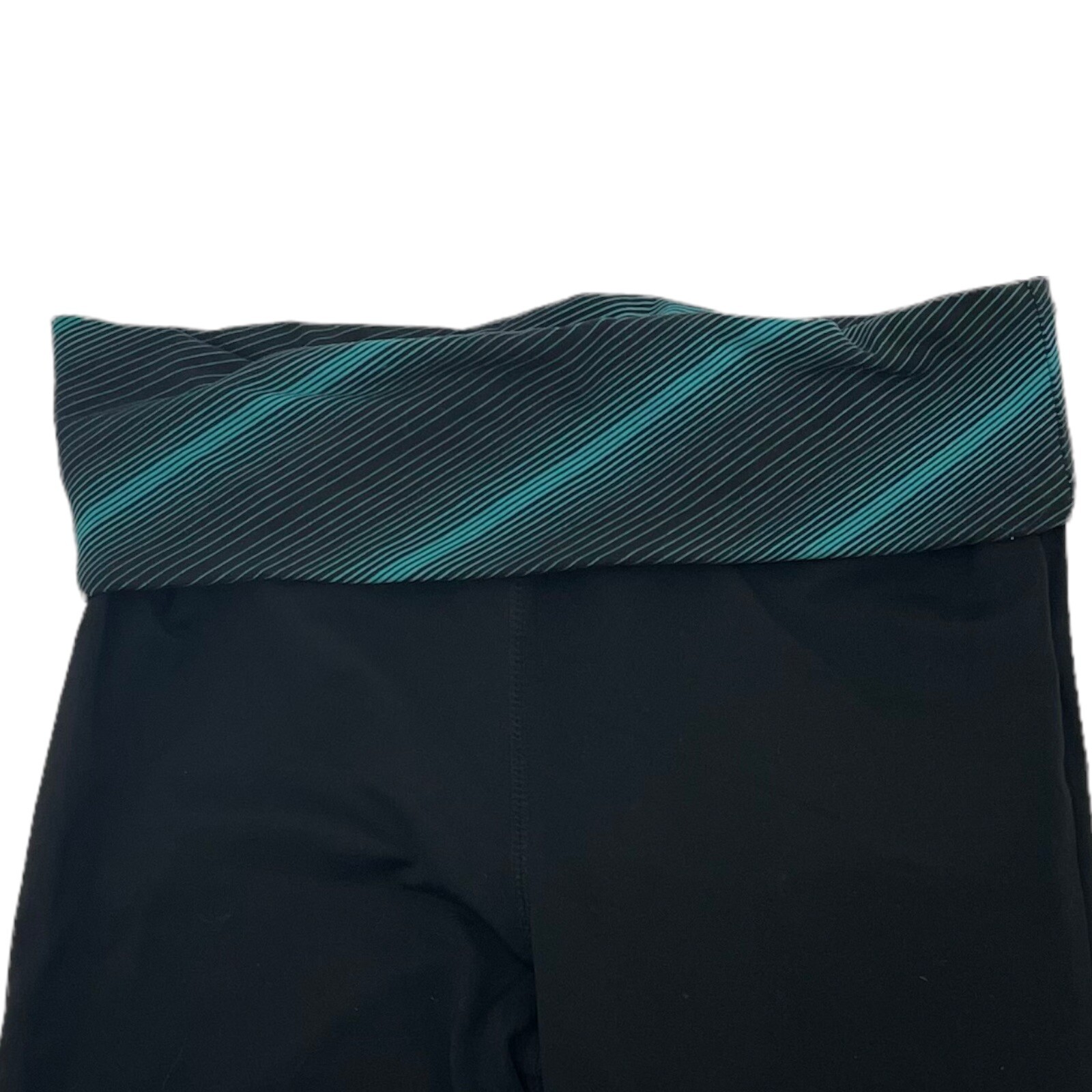 ALO Air.Land.Ocean Yoga CoolFit Foldover Crop Flare L… - Gem