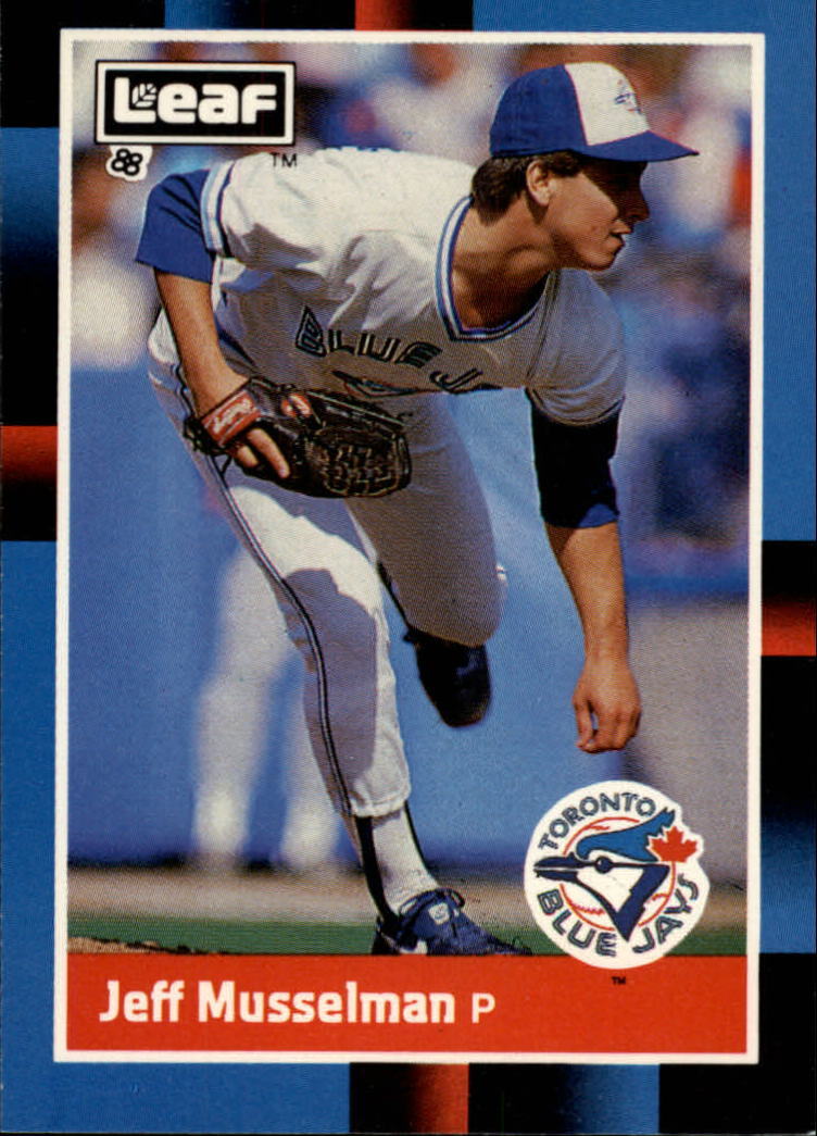 1988 Leaf/Donruss Toronto Blue Jays Baseball Card #234 Jeff Musselman ...