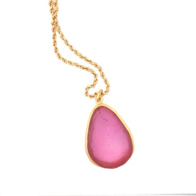 MICHAEL VINCENT MICHAUD Large Pear Shape Pendant LAVENDER 5006 | eBay