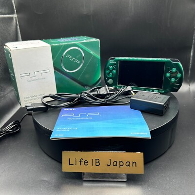 SONY PlayStation Portable PSP-3000 Spirited Green Limited Color No ...