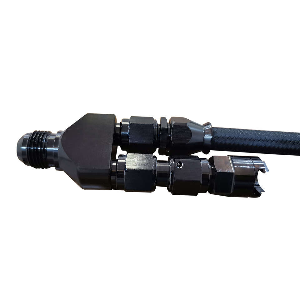1 set Flex Fuel Sensor Bypass Splitter Flexfuel 8AN In&out LS CTSV E85 ...