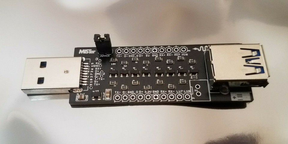 MiSTer FPGA SNAC Board w/ NES, SNES, Atari, and Genesis Controller ...