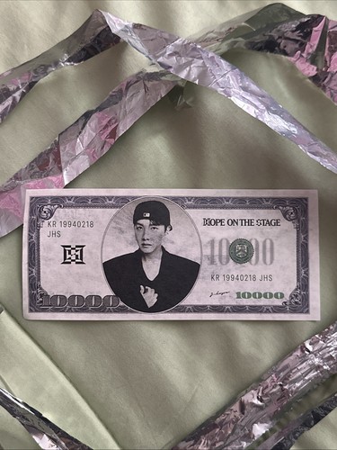 RARE Limited One BTS J-Hope Hope On The Stage USA Confetti Bundle ...