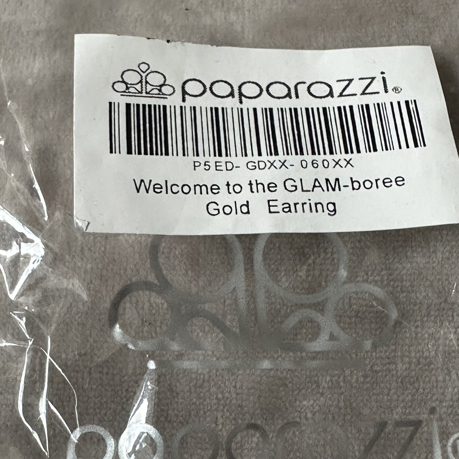 Paparazzi Jewelry Welcome To The GLAM-Boree Gold Earrings Brand New | eBay