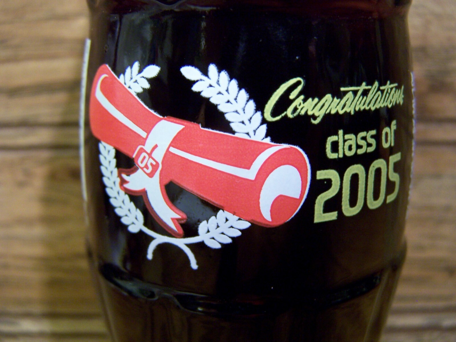 CLASS OF 2005 Congratulations, 1 - 8 oz Coke Bottle a | eBay