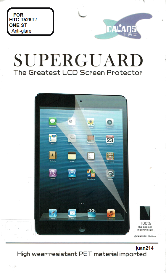 Screen Protector for HTC One SV / One ST Desire T528t Anti-Glare | eBay