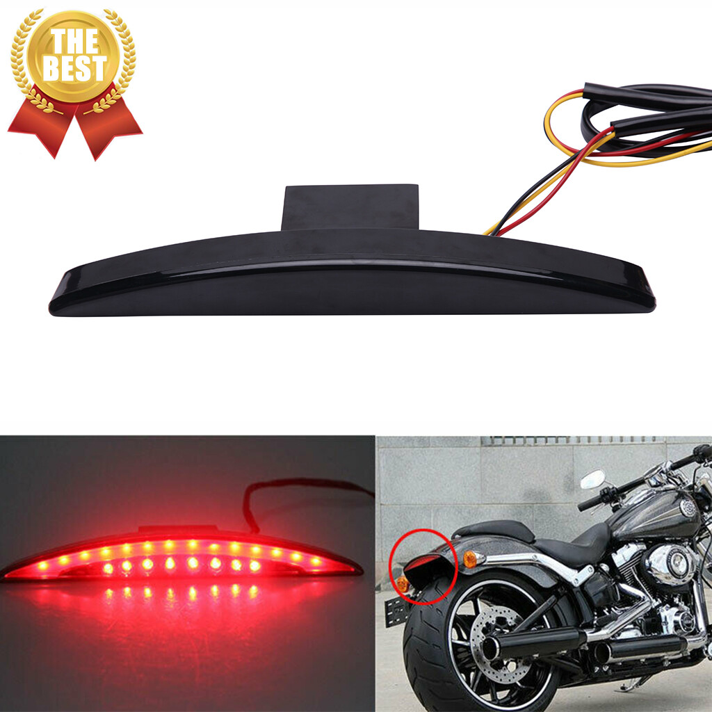 Harley Breakout Tail Light LED Tail Light Assembly Red Harley