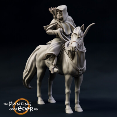 Ridermercia Mounted Skirmisher Viking Scout Ranger Miniature | D&D DnD ...