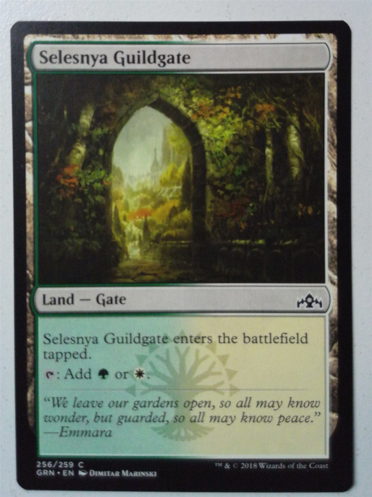 Selesnya Guildgate 256 *Common* Magic MtG x1 GRN Guilds of Ravnica | eBay