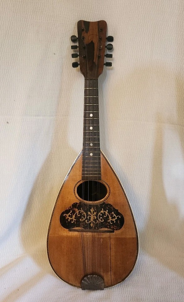 Antique String Mandolin Bowl Back . | eBay