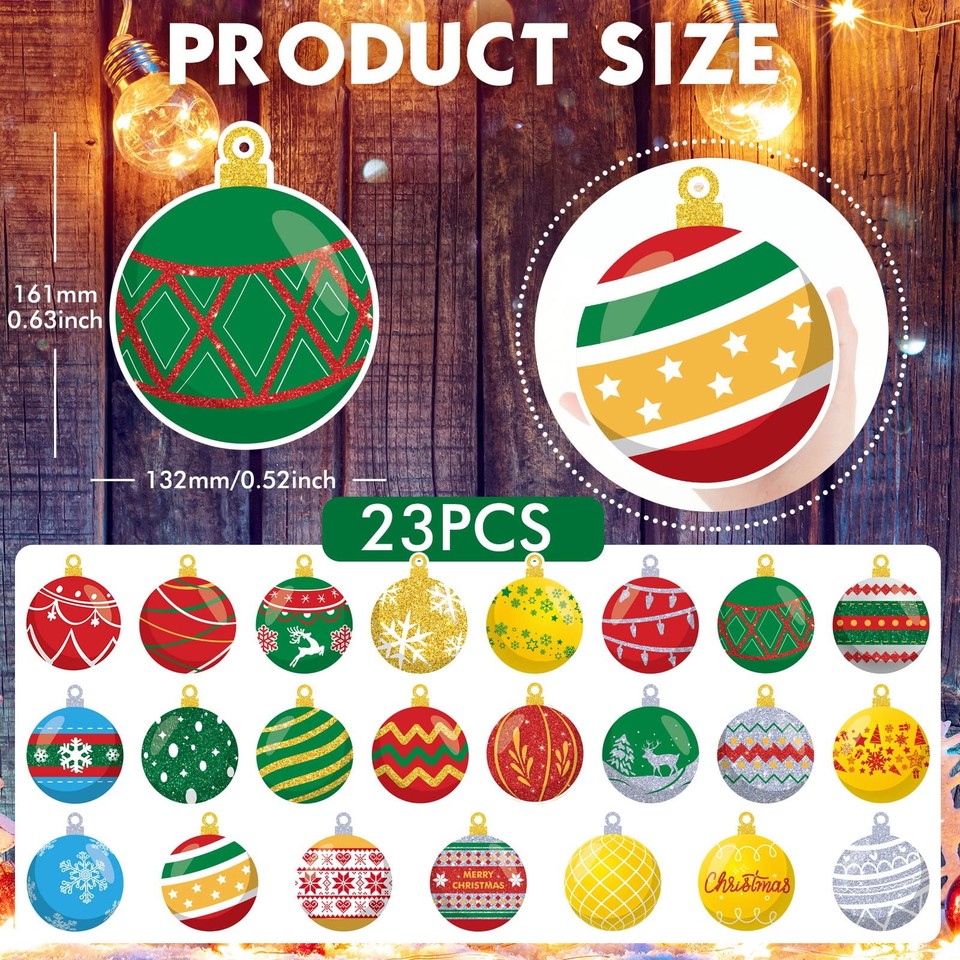 Ferraycle 23 Pcs Christmas Magnetic Garage Door Varying, Multi Color | eBay