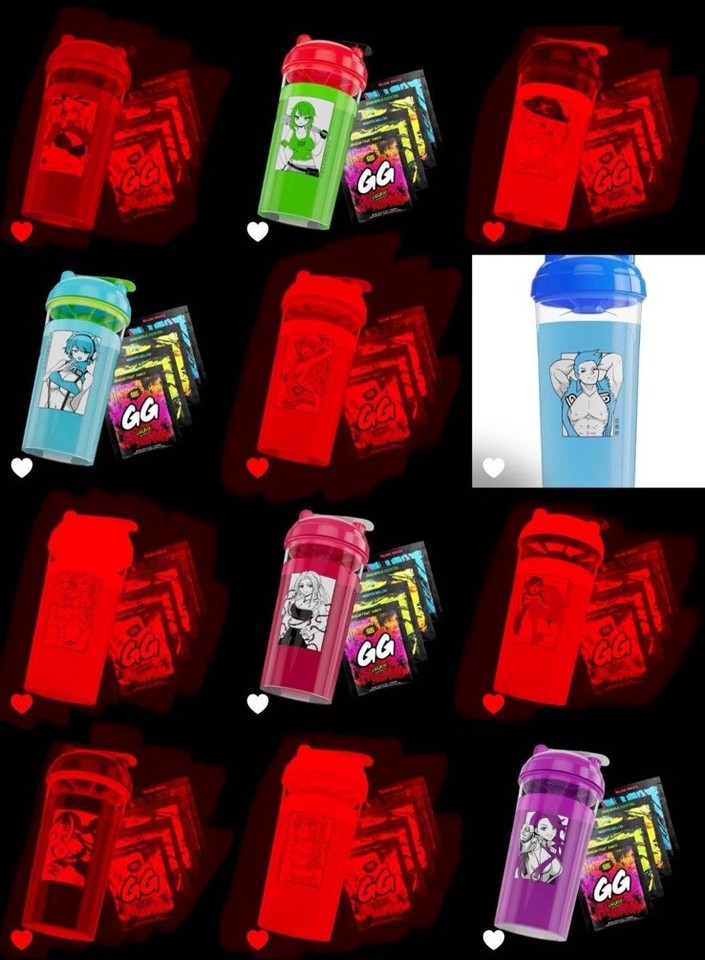 GamerSupps Shakers Waifu Cups / Creator Cups and Exclusive Tour de ...