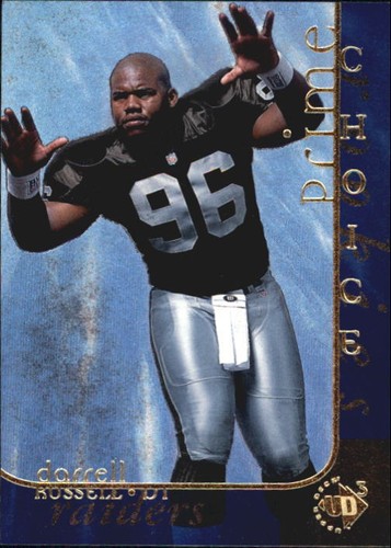 1997 UD3 Football Card #22 Darrell Russell Rookie | eBay