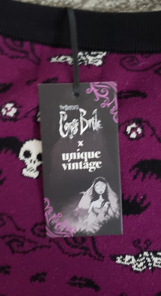 Corpse Bride Tim Burton Sleeveless Sweater Halloween Costume NWT 2XL ...