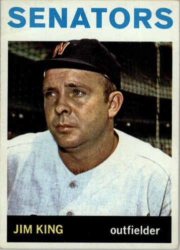 1964 Topps #217 Jim King - EX | eBay