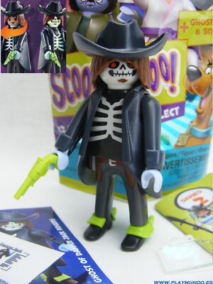 PLAYMOBIL GHOST COWBOY FIGURE 70717 SCOOBY-DOO! (Series 2) HALLOWEEN ...