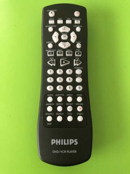 Philips Dvd/vcr Remote Control 996510001507 for Dvp3340 and Dvp3340v ...