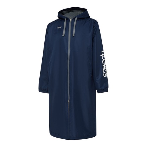 Speedo Logo Swimming Deck Coat Navy | eBay