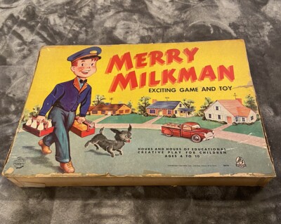Vintage Hasbro Merry Milkman Game with Box #2610. Complete | eBay