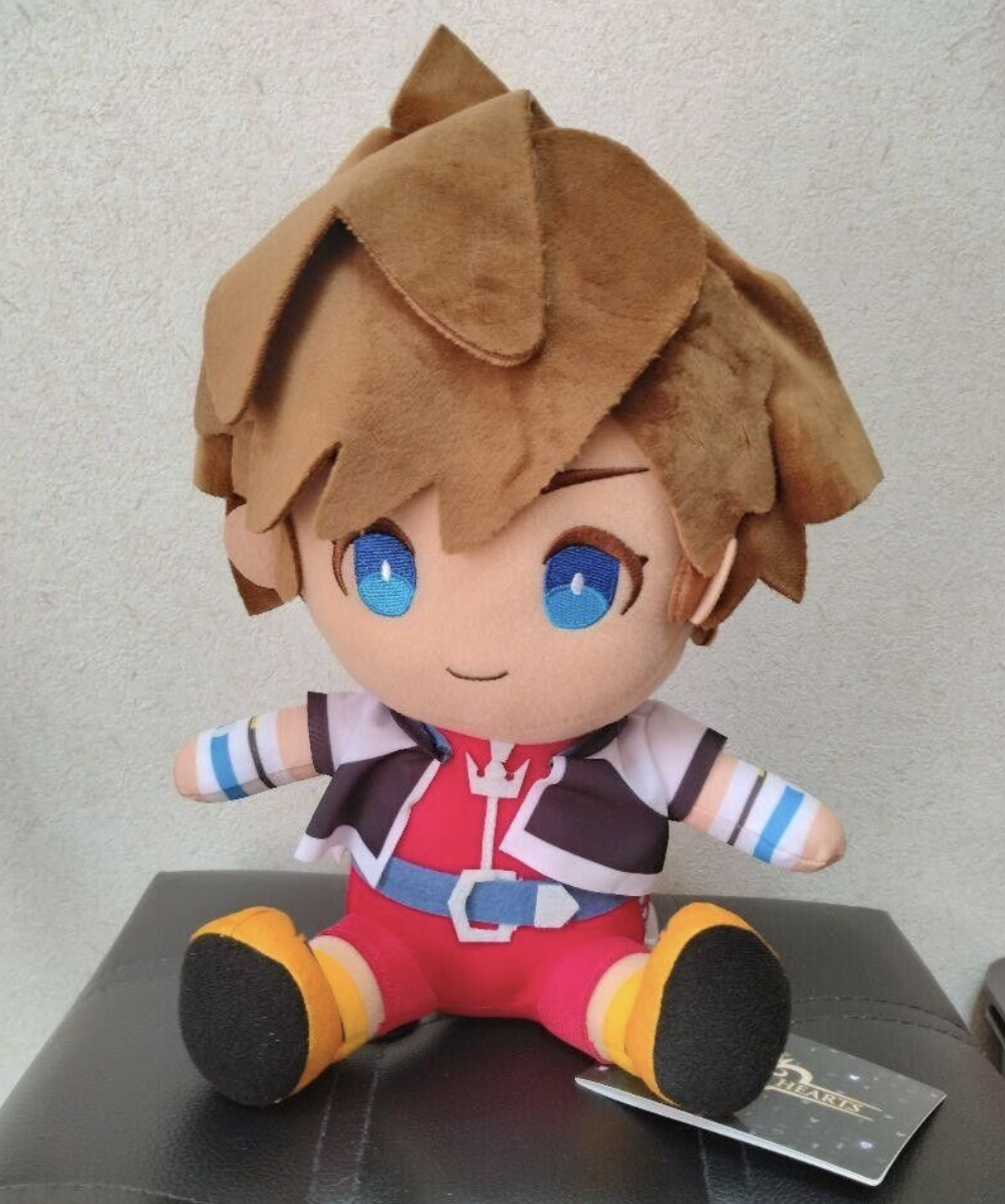 Kingdom Hearts Sora Kairi Riku Special Plush Doll SEGA Prize SQUARE ...