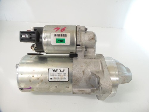 HYUNDAI ILOAD/IMAX STARTER MOTOR DIESEL, 2.5, TURBO, AUTO T/M TYPE, TQ ...