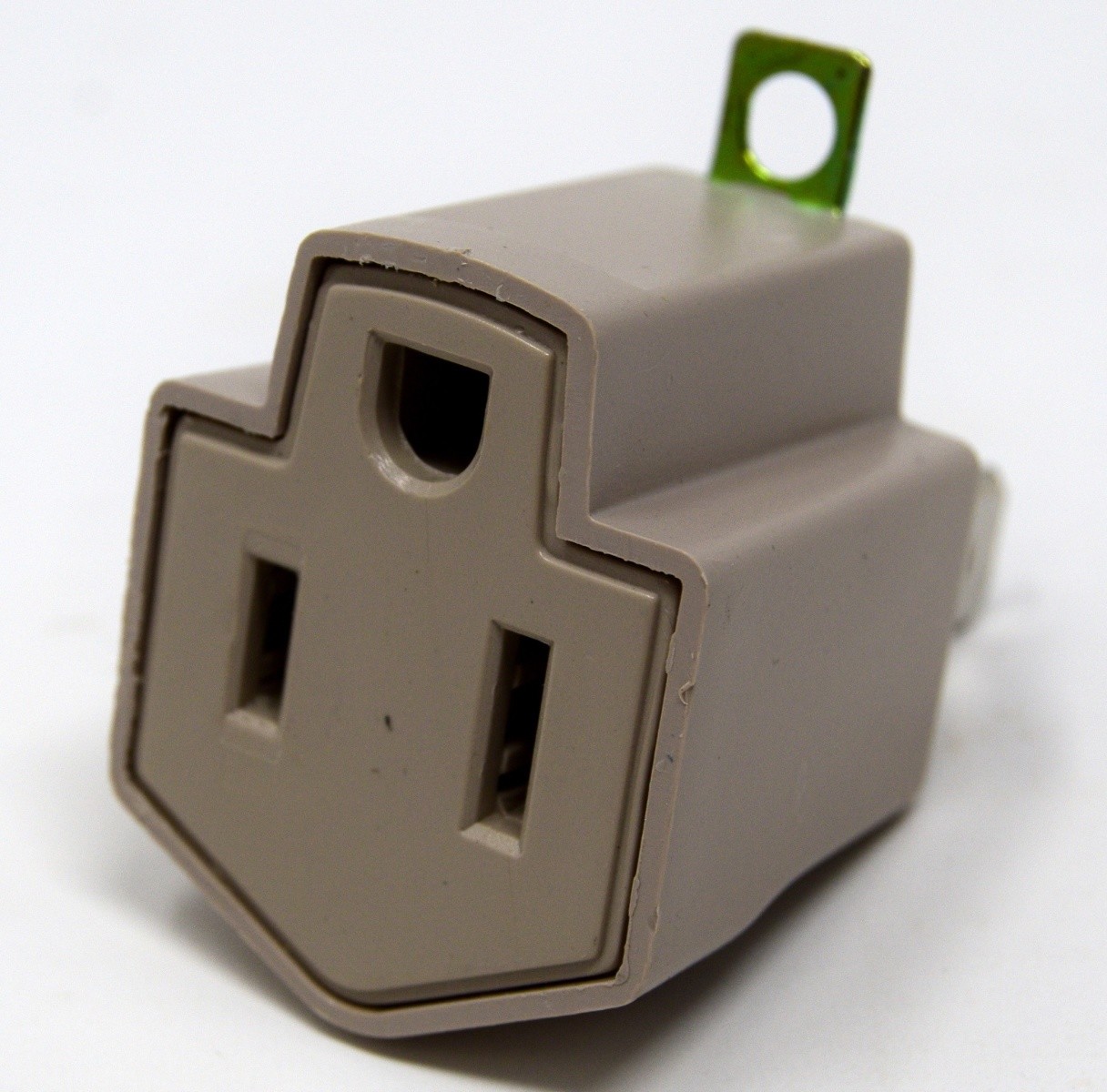 480 PCS 2-Prong to 3-Prong Polarized Grounding AC Power Plug Adapter ...