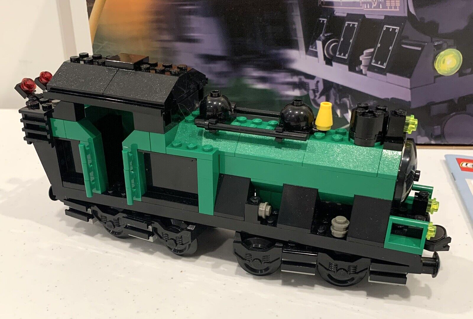 Lego My own Train 3741, 3744 Large Locomotive with Green Trim ...