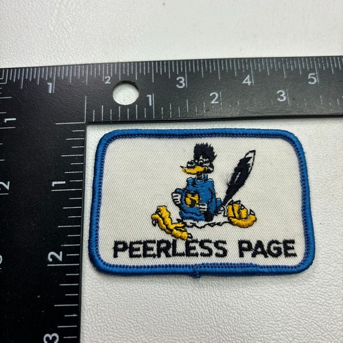 Vintage PEERLESS PAGE Advertising Patch (MAYBE Trailer Or Equipment ...