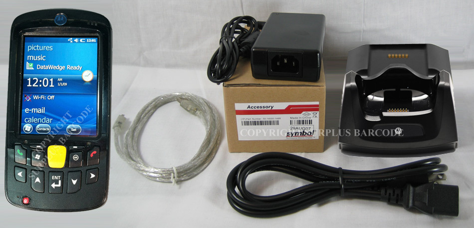 Symbol Motorola MC55A Wireless Laser Barcode Scanner PDA MC55A0 Windows ...