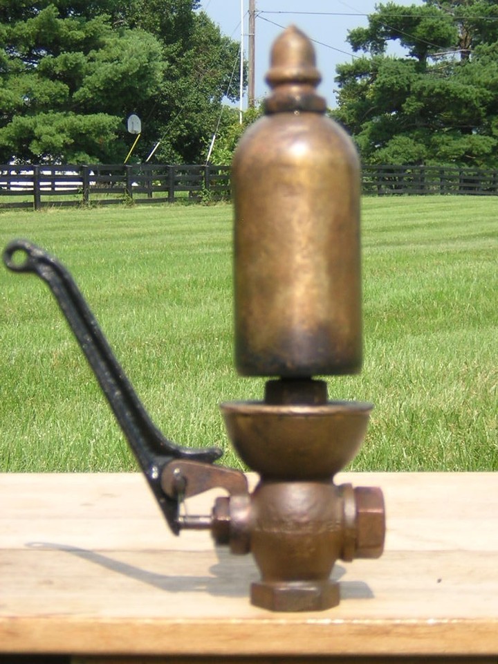 2" Diameter Lunkenheimer Steam Whistle With Built In Valve / Traction ...