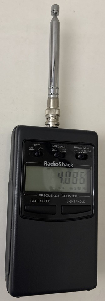 Radio Shack 22-305 LCD RF Frequency Counter 1 - 1300 Mhz (1.3Ghz) | eBay