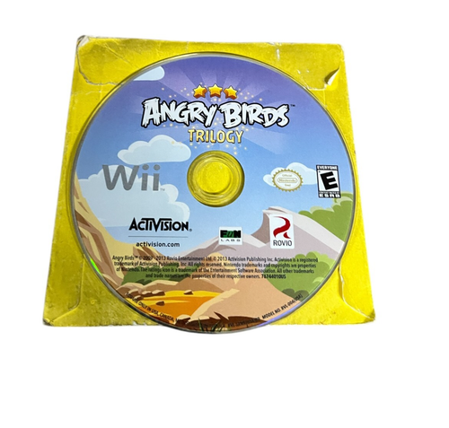 Nintendo Wii Disc Only Tested Angry Birds Trilogy | eBay