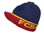 fc barcelona visor red beanie cap hat soccer winter official messi 10 ...