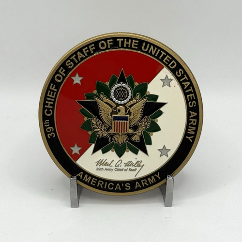 CHALLENGE COIN: General Mark Milley - 39th Army Chief of Staff Joint ...